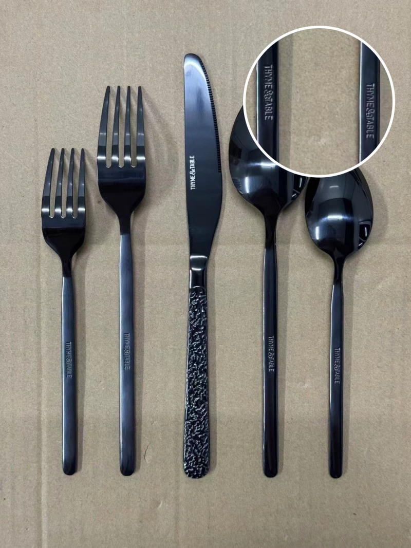 Laser or Color Printing: Which Logo Process Suits Cutlery?
