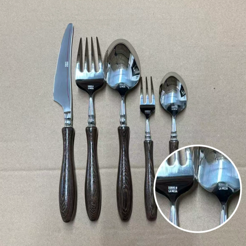 Laser or Color Printing: Which Logo Process Suits Cutlery?