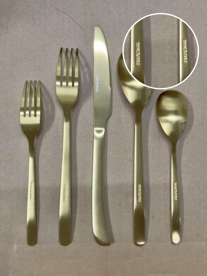 Laser or Color Printing: Which Logo Process Suits Cutlery?